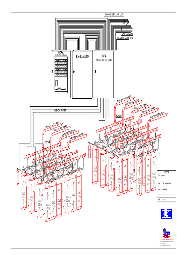 Drawing CO2 Control Room | PDF