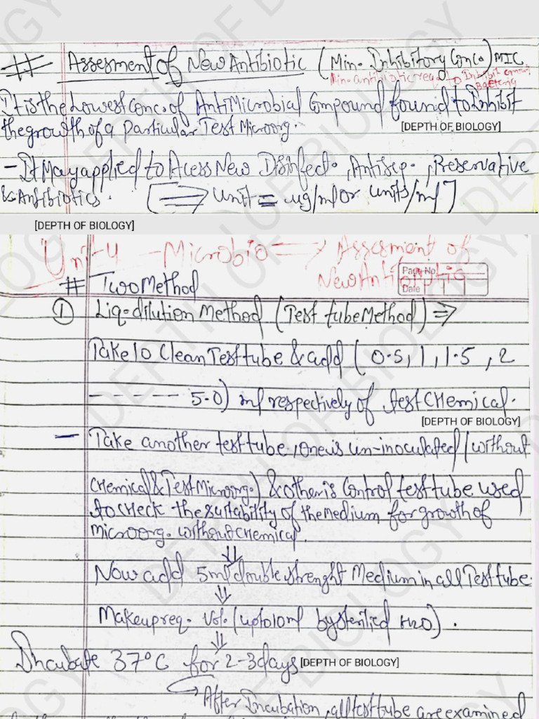 Assessment of New Antibiotics | PDF