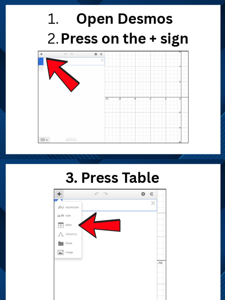 Finding Slope Using Desmos | PDF