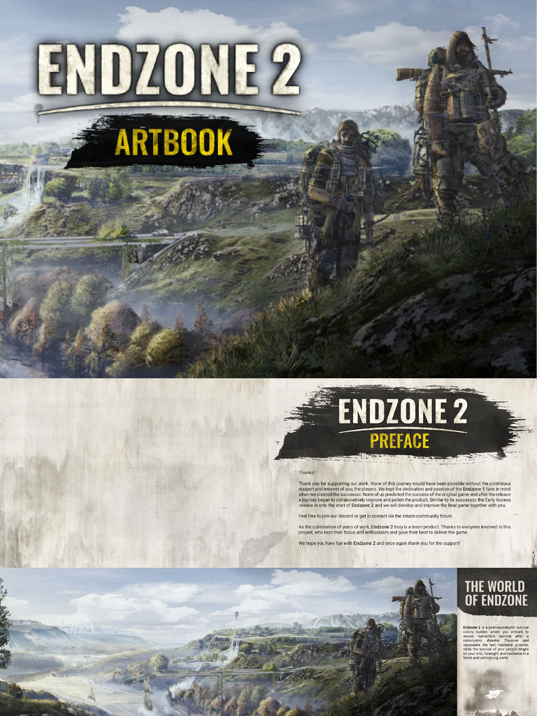 Endzone 2 Artbook Digital | PDF