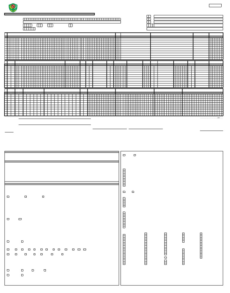 Formulir F-1.01 Biodata Penduduk | PDF