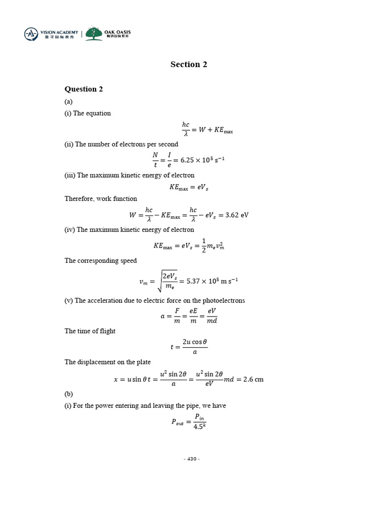 Physics Calculations and Concepts Explained | PDF | Stars | Kinetic Energy