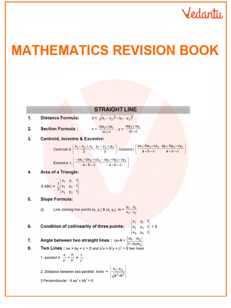 Mathematics Revision Book | PDF
