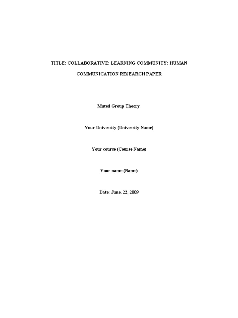 Muted Theory | PDF | Theory | Anthropology