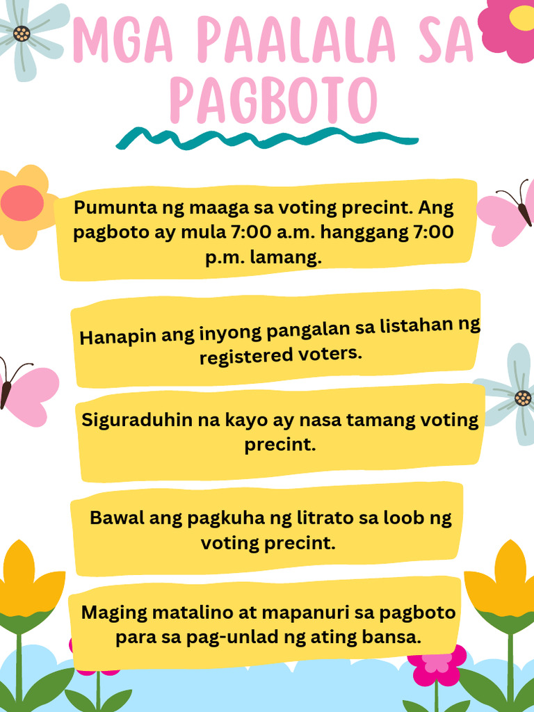Class Reminders Cute Colorful | PDF