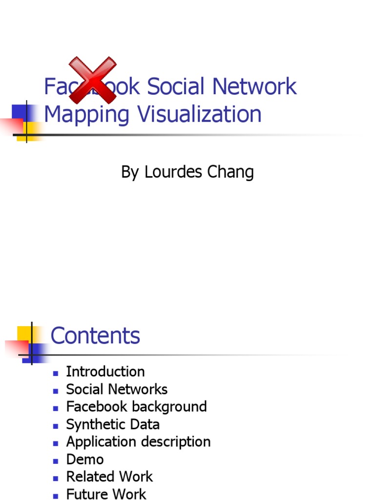 Facebook Social Network Mapping Visualization | PDF | Facebook | Social ...