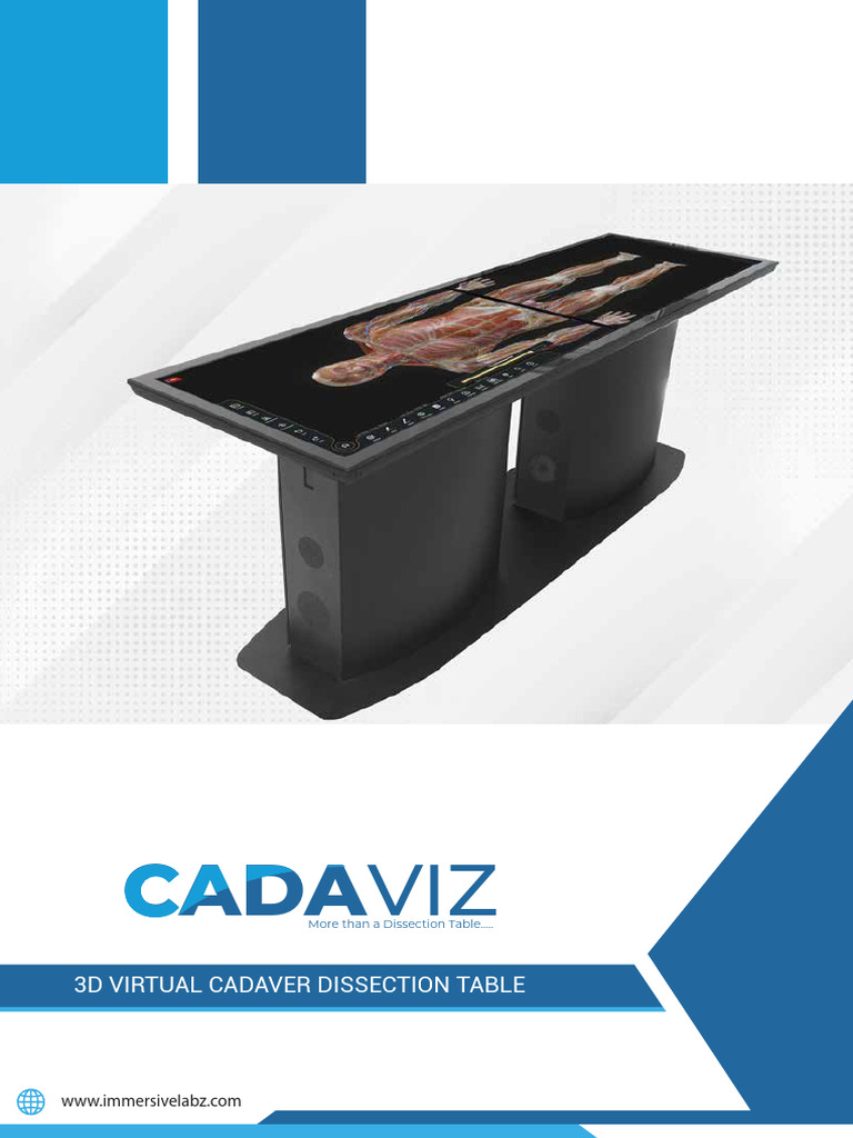 Cadaviz Virtual Dissection Table | PDF | Computing | Computer Hardware