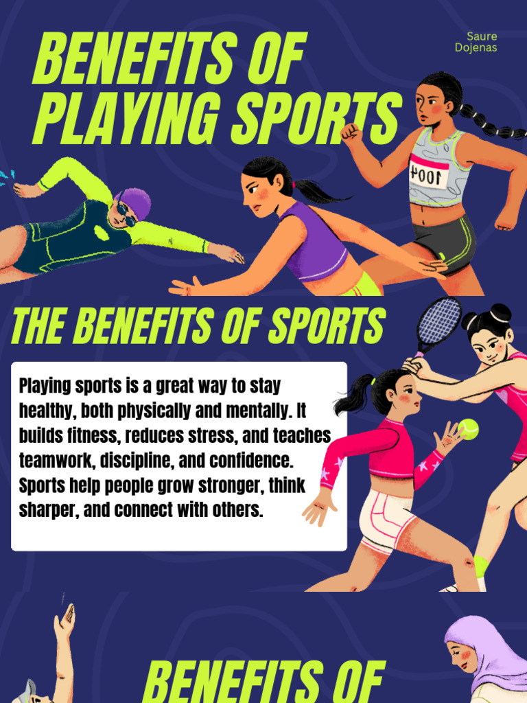 Benefits of Playing Sports: Health & Skills | PDF