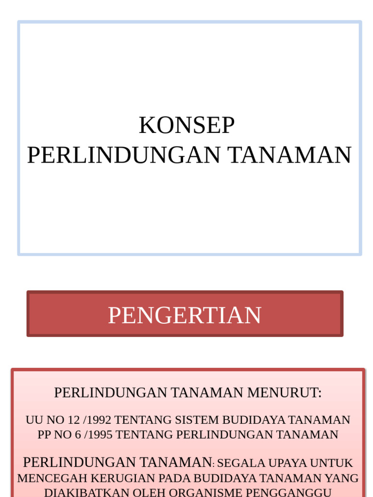 5. KONSEP PERLINTAN | PDF