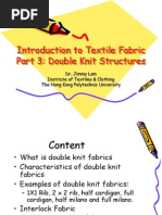 Warp Knitting Structure | PDF | Knitting | Basic Knitted Fabrics