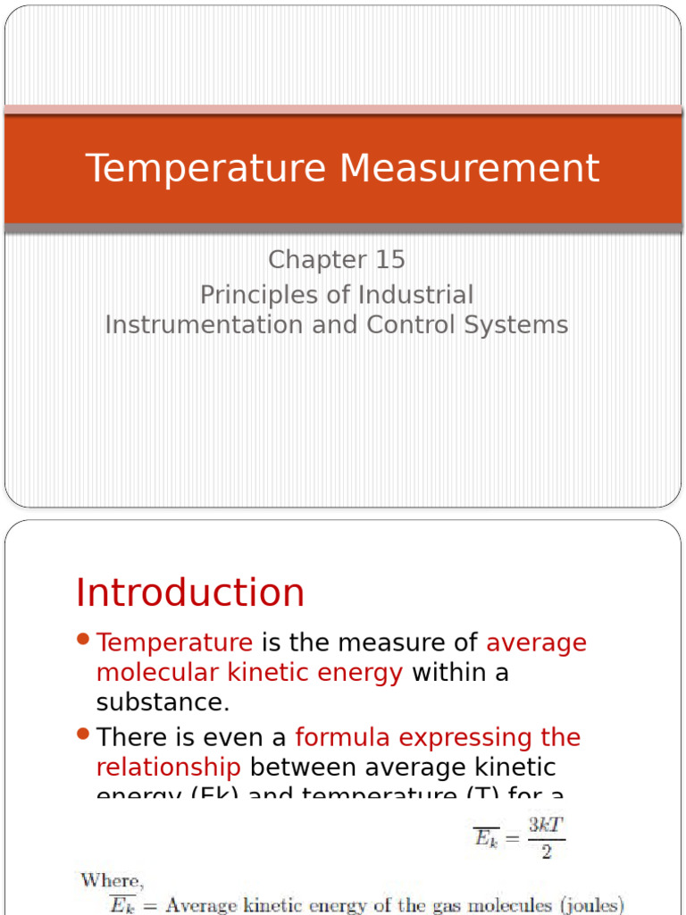 Temperature Measurement | PDF | Thermocouple | Thermal Expansion