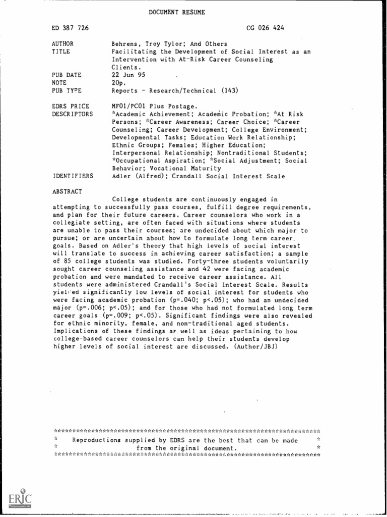 Reasons Behind Low Level of Social Interest 1 | PDF | Behavior Modification | Social Psychology