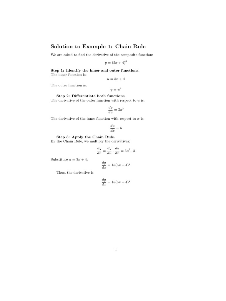 Part 3 Explantion Deri Solution 3 | PDF | Derivative | Mathematics