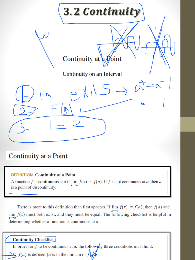 Chapter 3 Continuity Students Solution | PDF