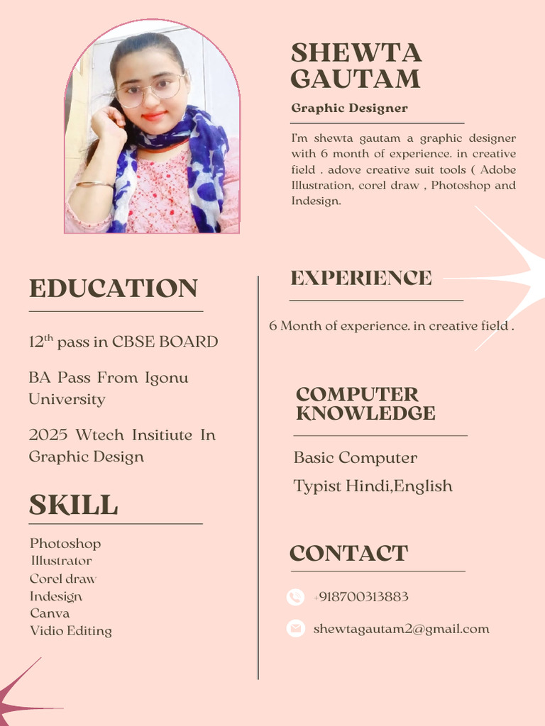 Resume Shewta Gautam | PDF