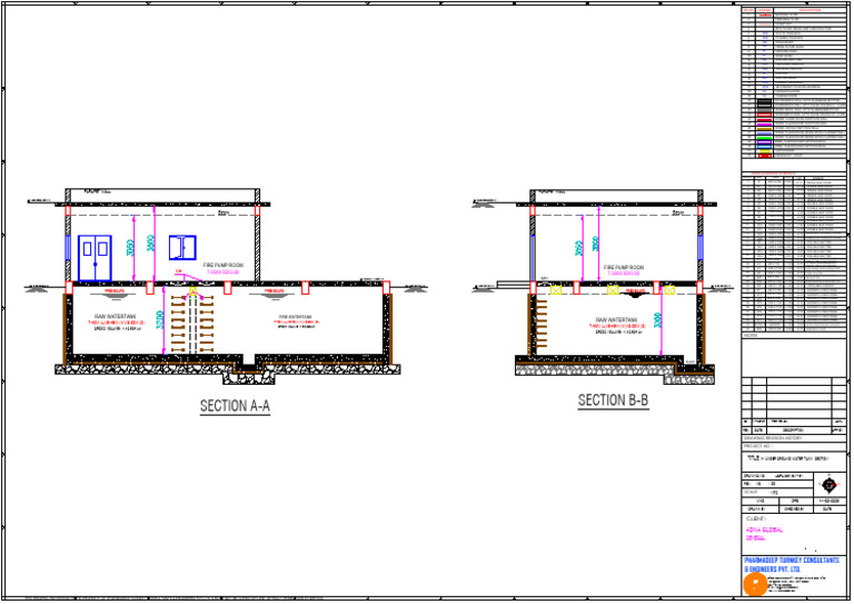 Sgpl-Ug Tank & Pumproom Rev-00 14-02-2025-Ug Tank Section | PDF ...