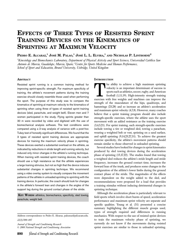 effects_of_three_types_of_resisted_sprint_training.34 | PDF | Force ...