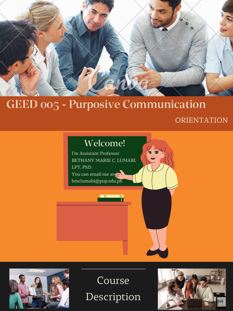 Purposive Communication Course Overview | PDF | Plagiarism | Communication