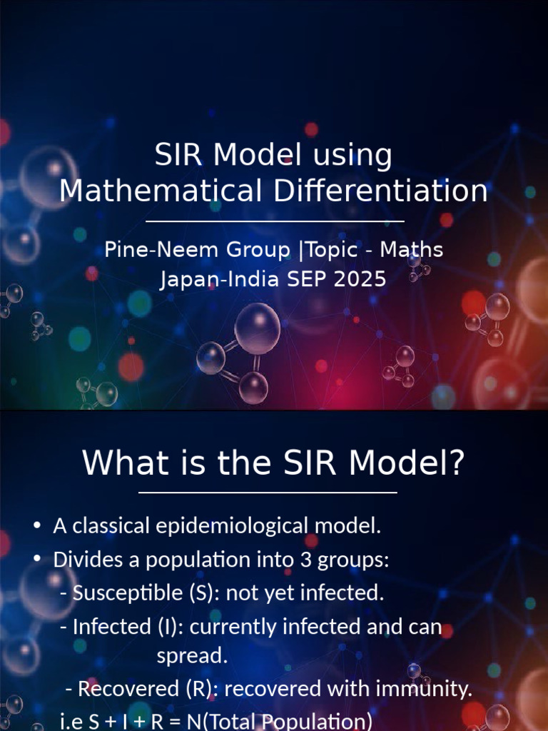 Enhanced SIR Model for Dengue Prediction | PDF | Health Sciences ...