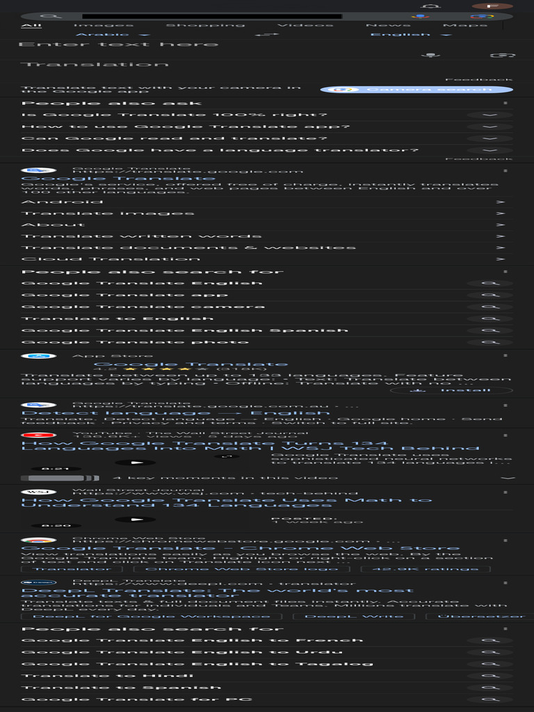 Google Translate - Google Search | PDF | Translations | Software