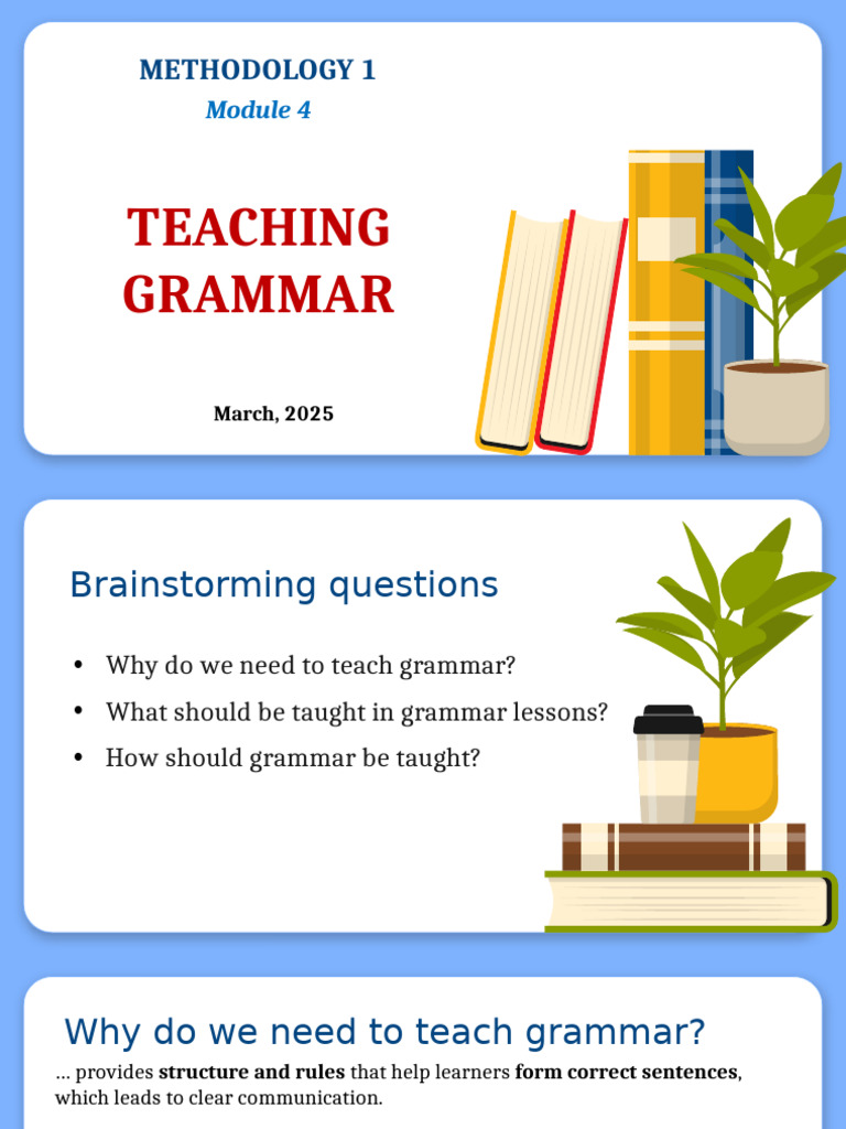 Effective Grammar Teaching Methods | PDF | Grammar | Second Language