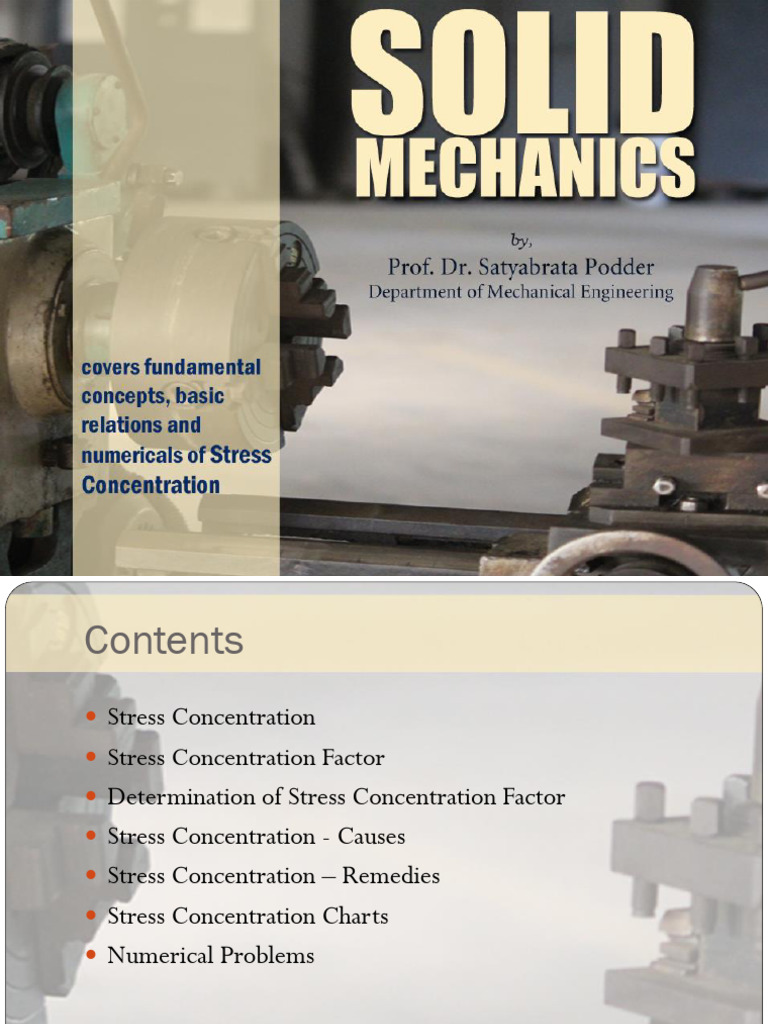 Module 04 Stress Concentration | PDF | Fracture | Stress (Mechanics)