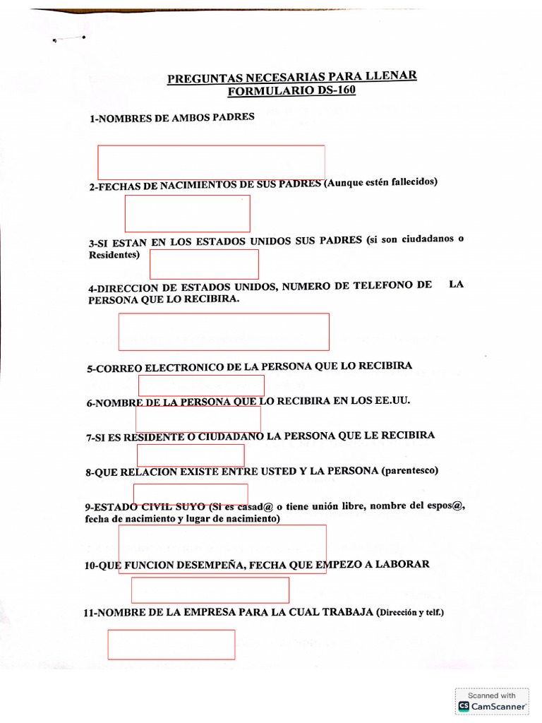 Copy Formulario DS | PDF