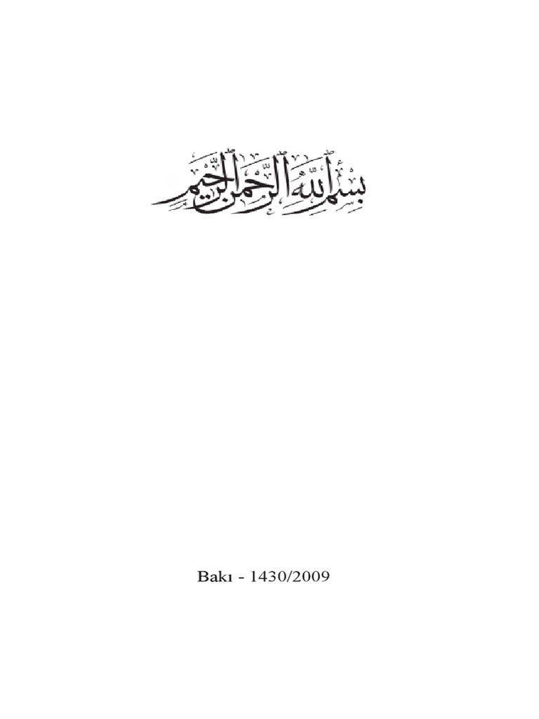 Azerice Aliyyul Murteza | PDF