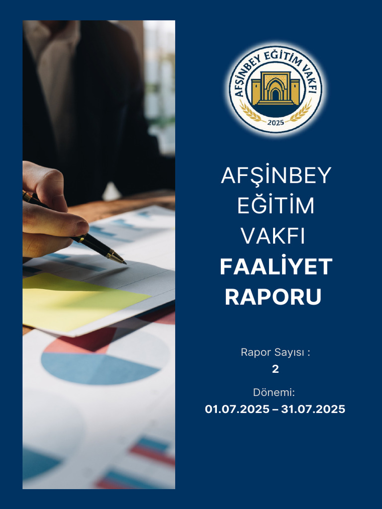 Afşi̇nbey Eği̇ti̇m Vakfi Faali̇yet Raporu No.2 (01.07.2025 - 31.07.2025 ...