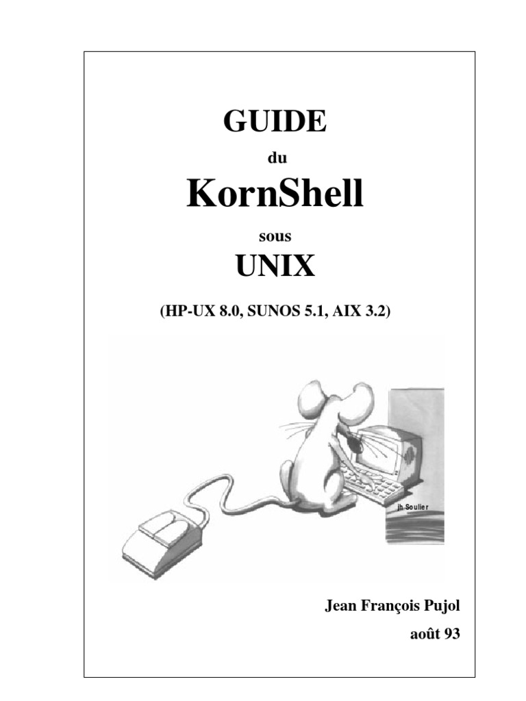 Le Guide Du Korn Shell Sous Unix | PDF | Technologie et ingénierie ...
