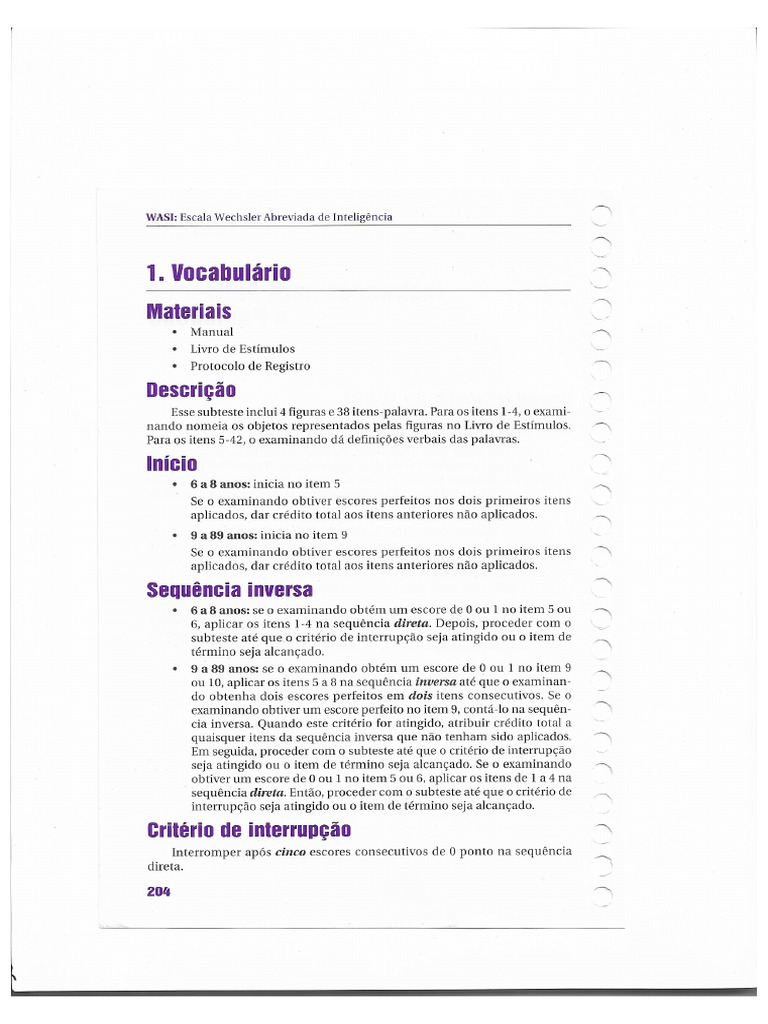Wasi 1 | PDF