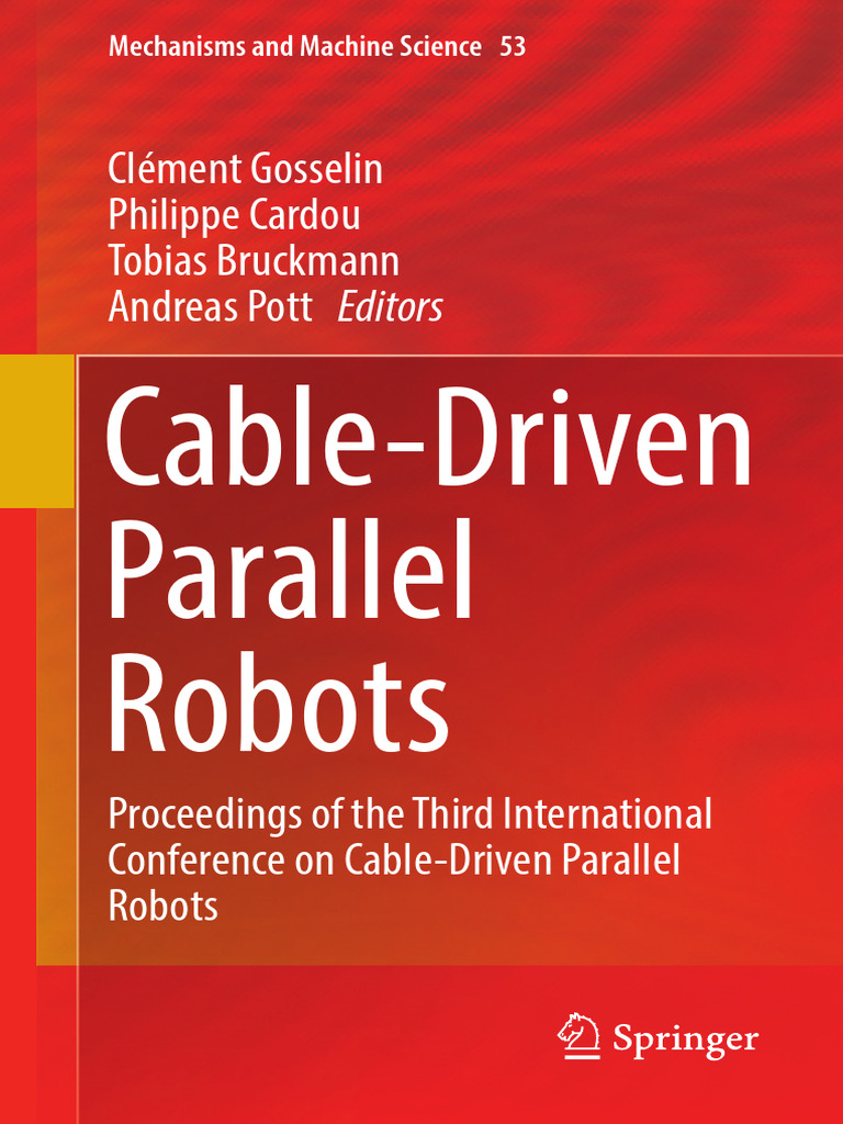 Cable Driven Parallel Robots | PDF | Mechanics