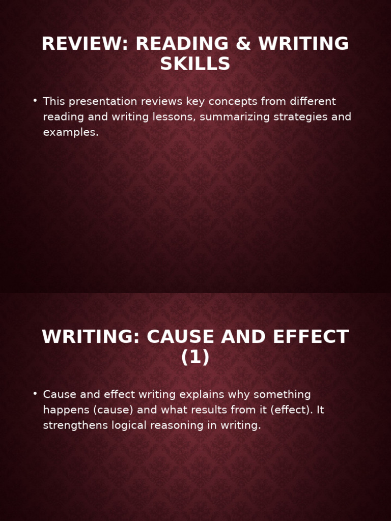 Essential Reading and Writing Skills Guide | PDF | Bias | Metaphor