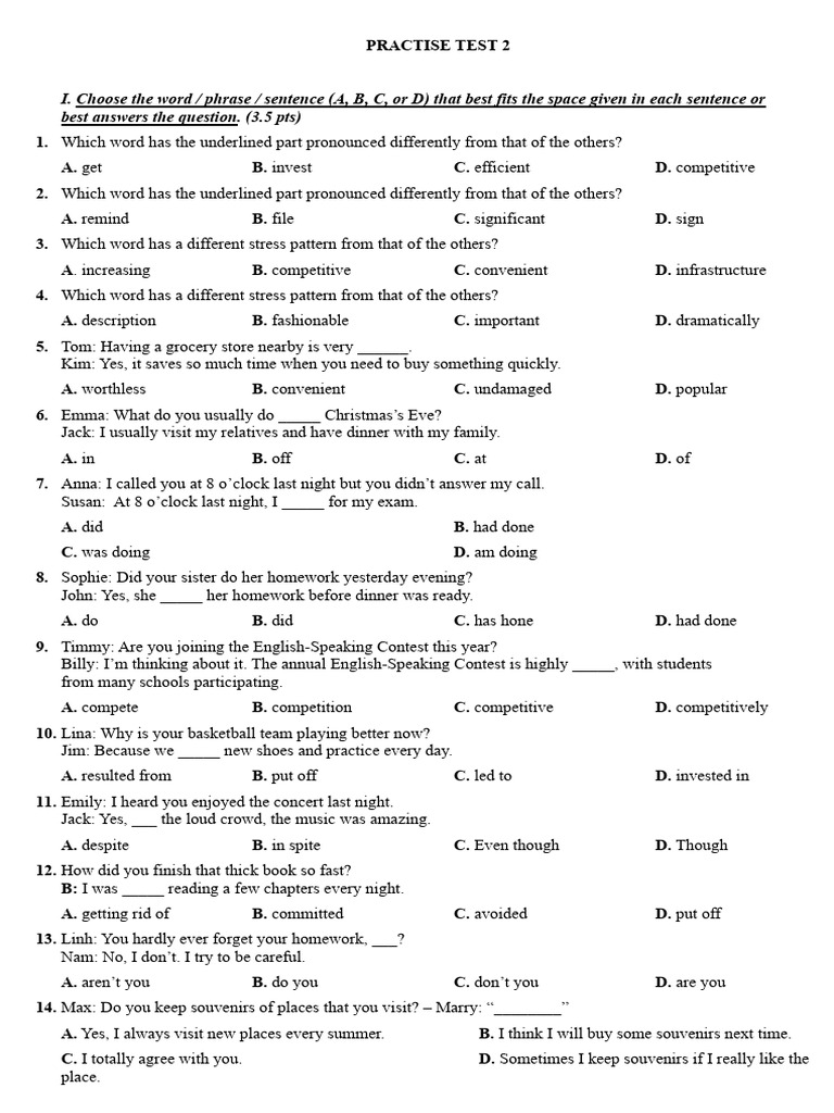 De 4 Dua Vao Form Tot Nghiep | PDF | Hobbies | Clothing