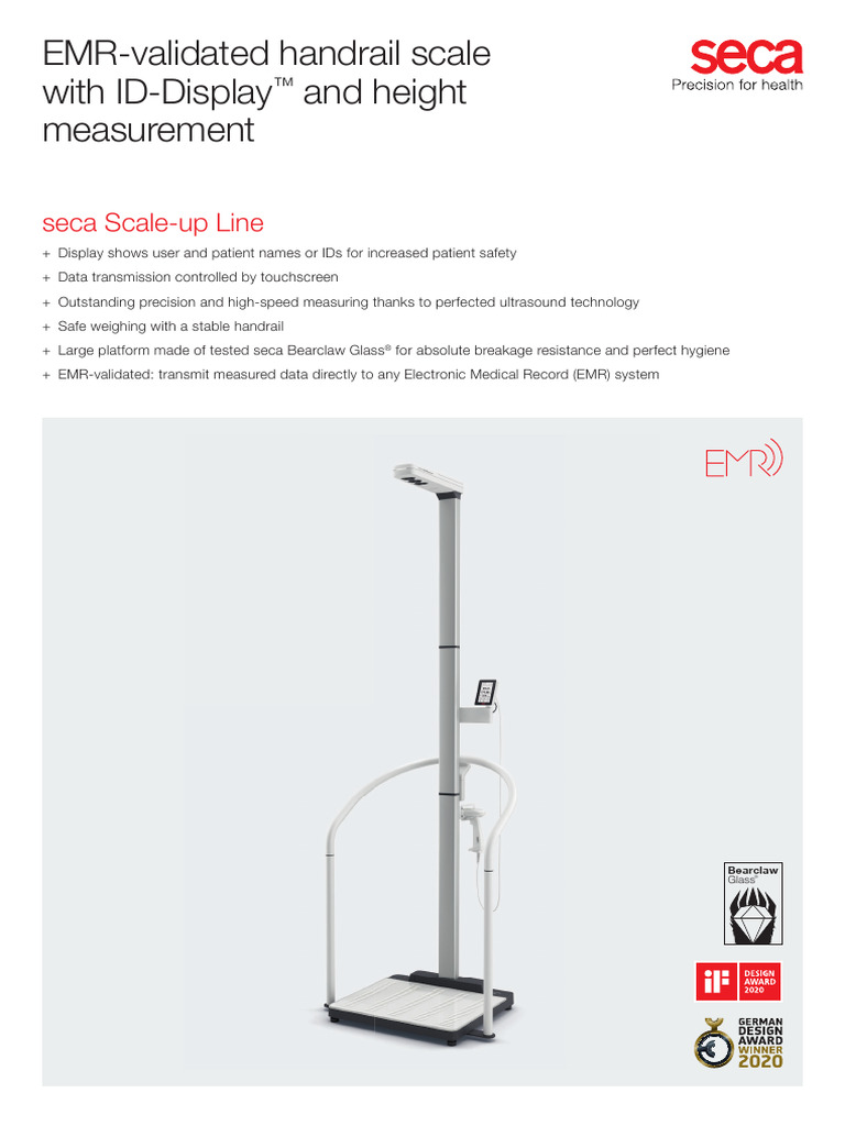 EMR-Validated Handrail Scale Overview | PDF | Barcode