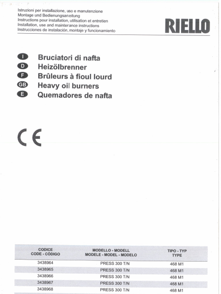 Heavy Oil Burners | PDF