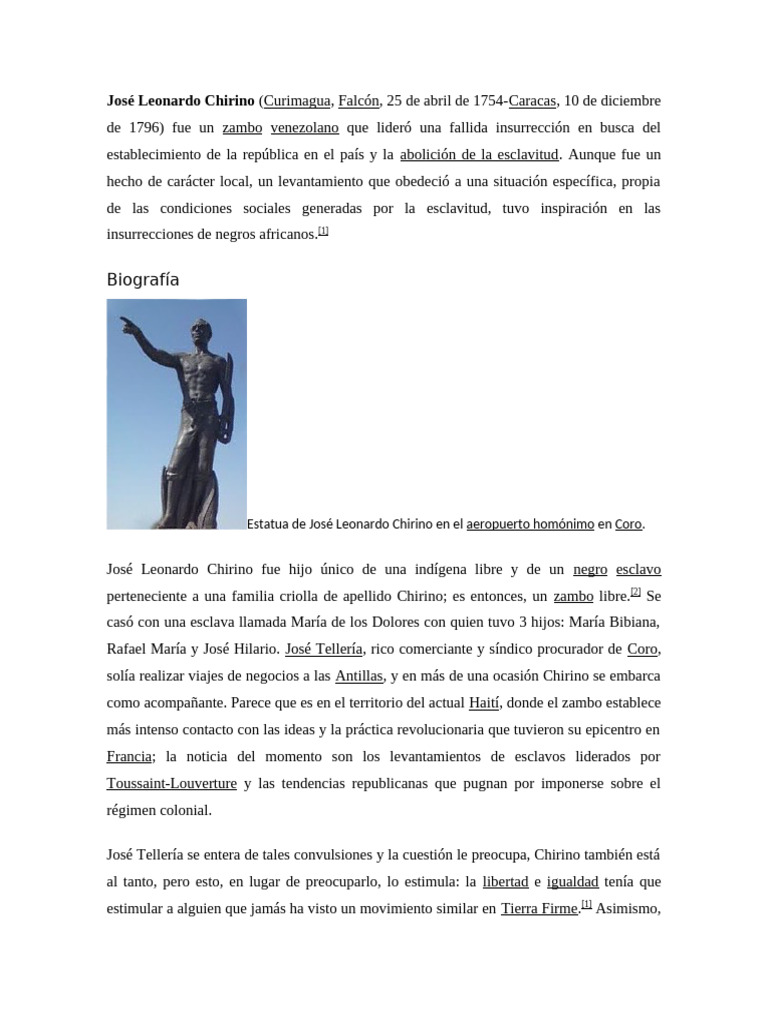 Jose Leonardo Chirinos | PDF