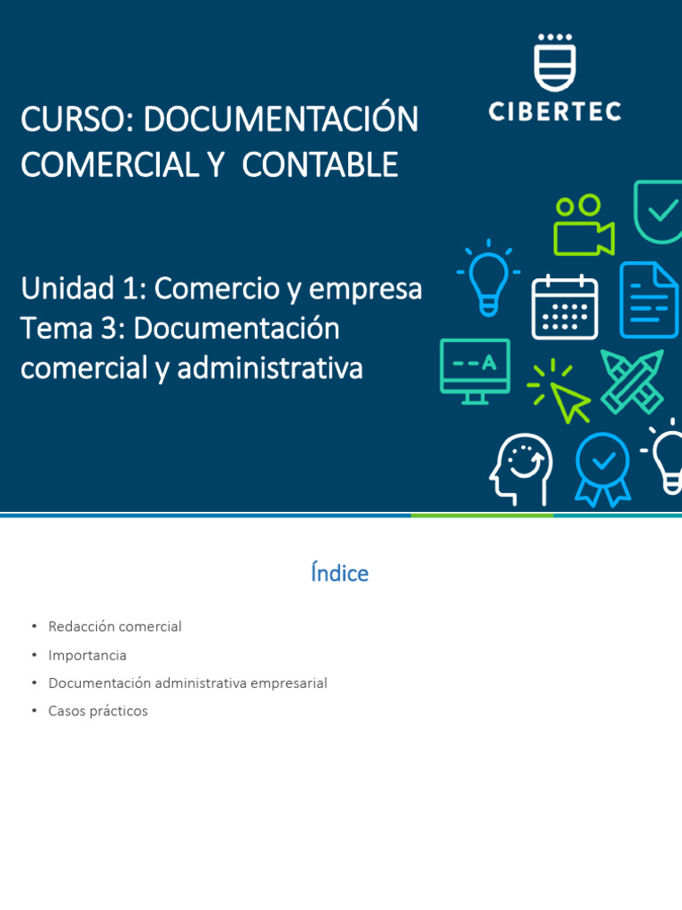Tema 3 Doc Comercial y Contable | PDF | Contabilidad | Business