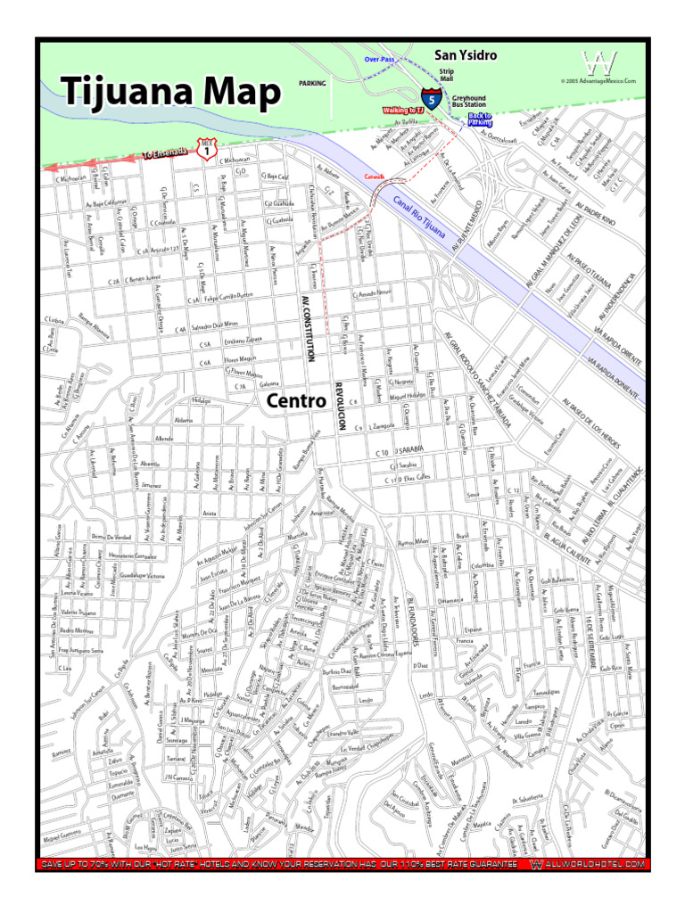 Tijuana Map | PDF