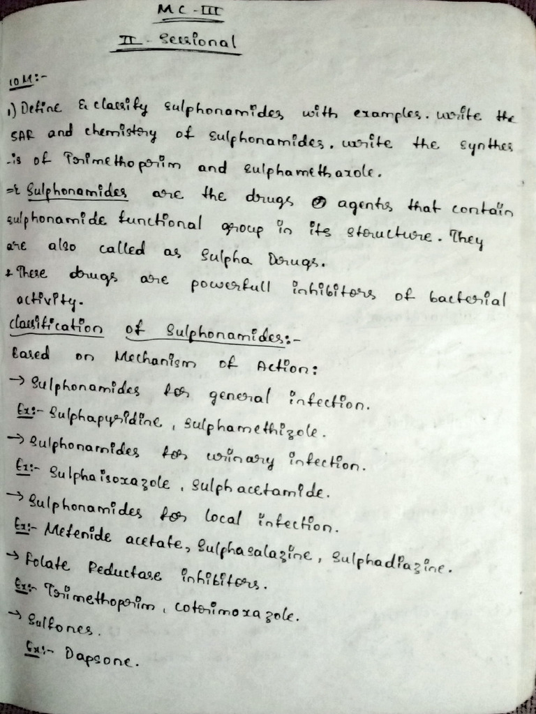 MC-3, 2nd Sessional | PDF