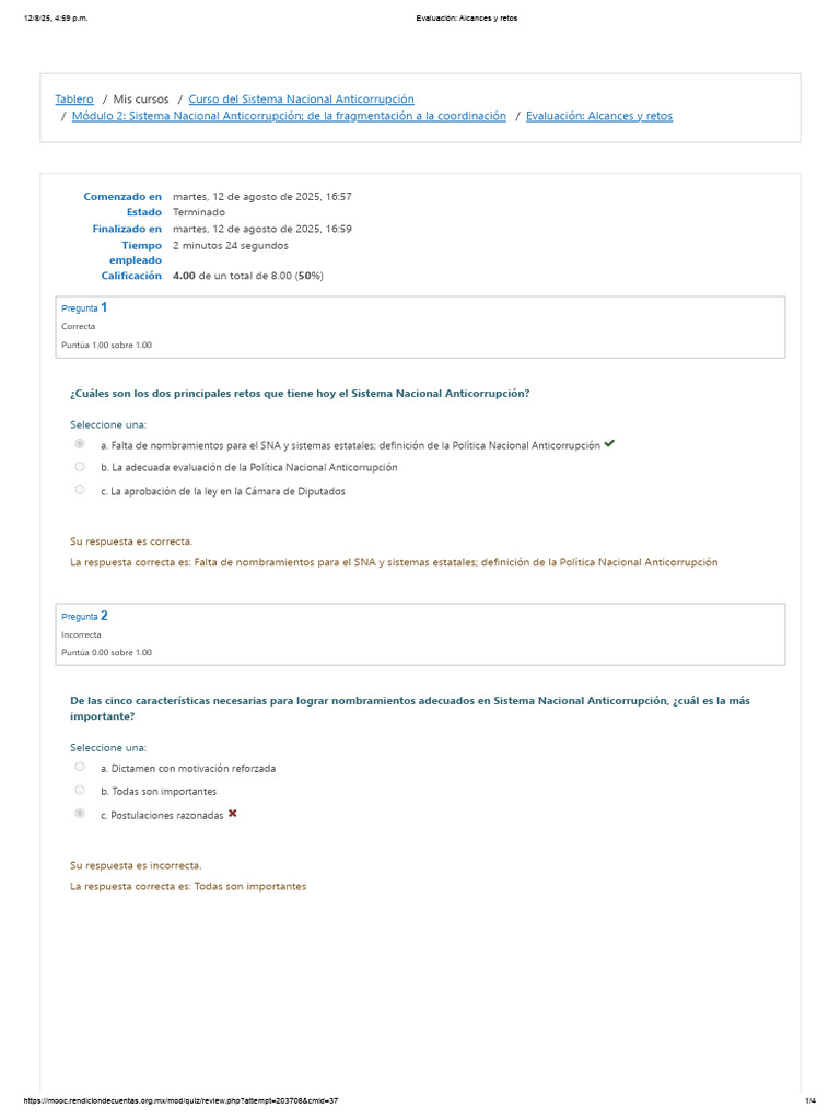 Evaluación - Alcances y Retos | PDF | Corrupción política | Politica social