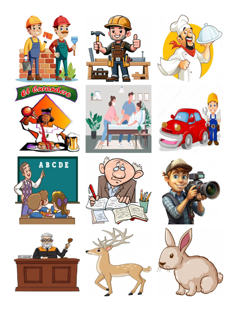 Achi, Animales y Profesiones | PDF