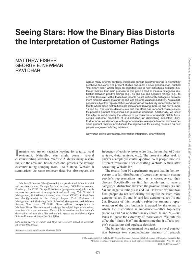 Seeing Stars | PDF | Regression Analysis | Bootstrapping (Statistics)