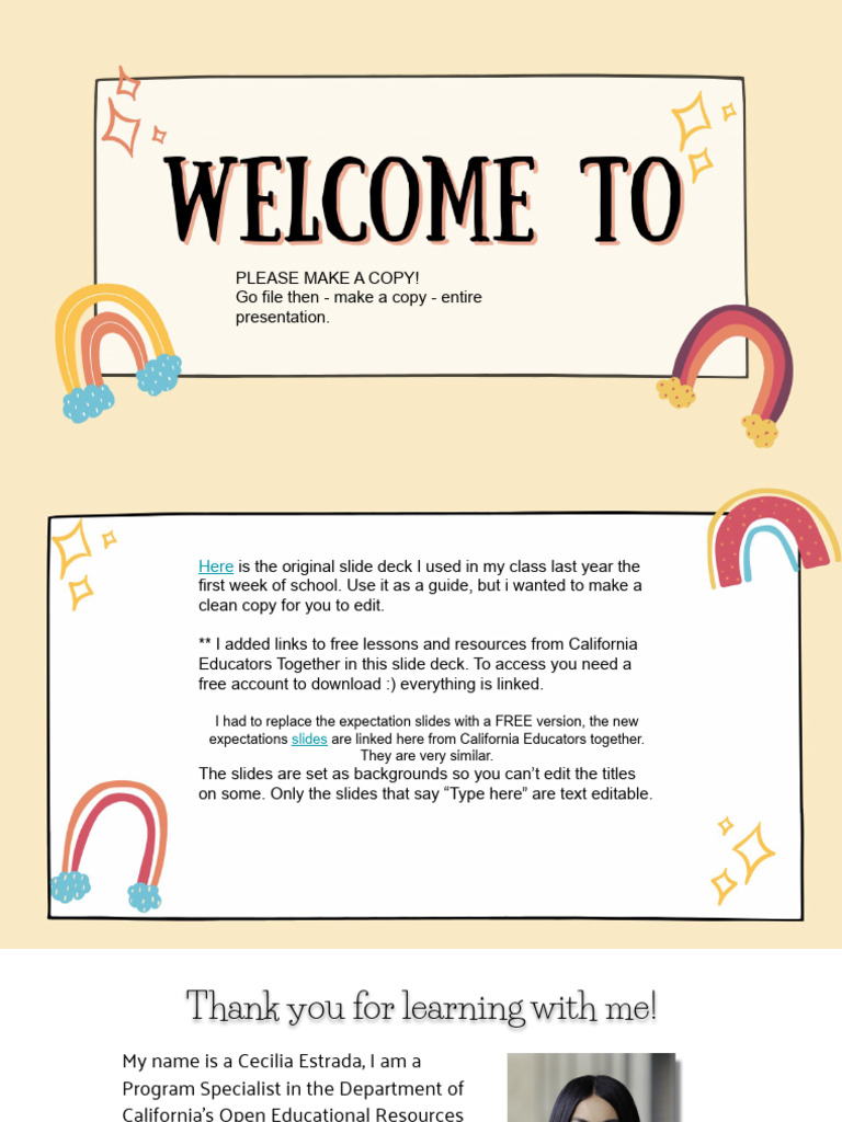 First Day Slides | PDF