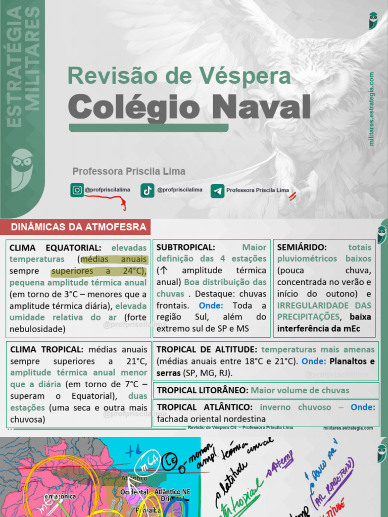 Revisão de Véspera Colégio Naval 2023 | PDF | Migração humana