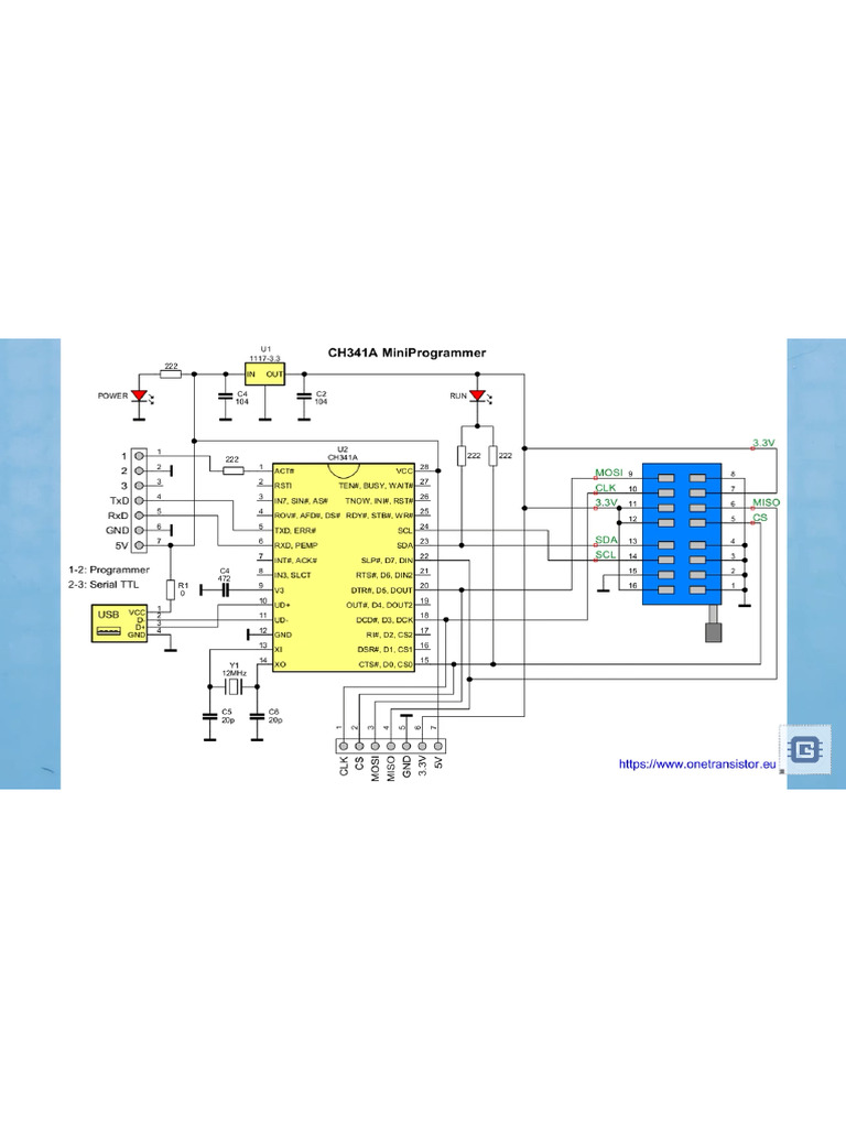 Esquema CH341A | PDF