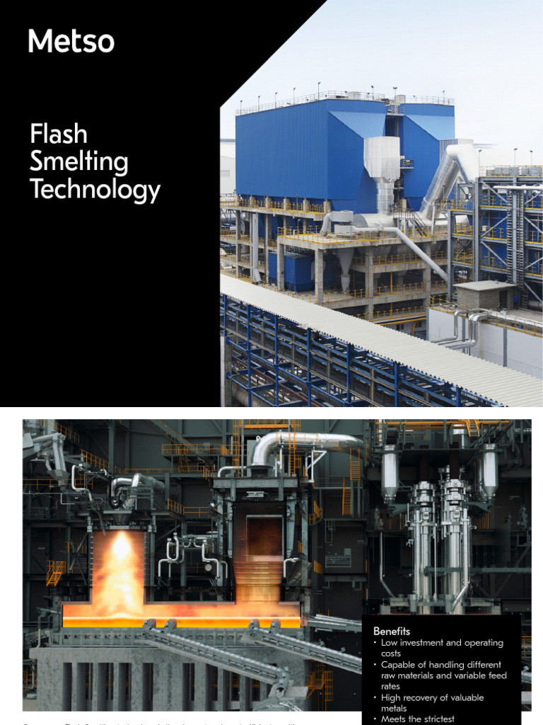 Flash Smelting Technology Overview | PDF | Smelting | Secondary Sector ...