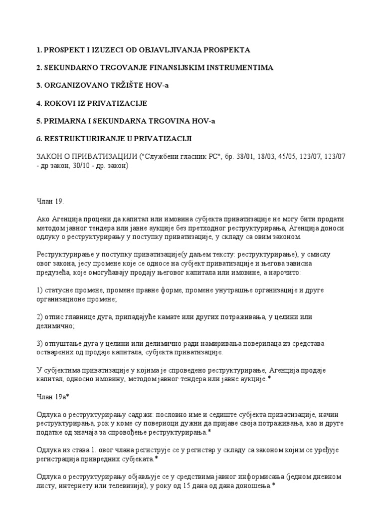 Pravosudni Ispit - Odgovori Na Pitanja | PDF