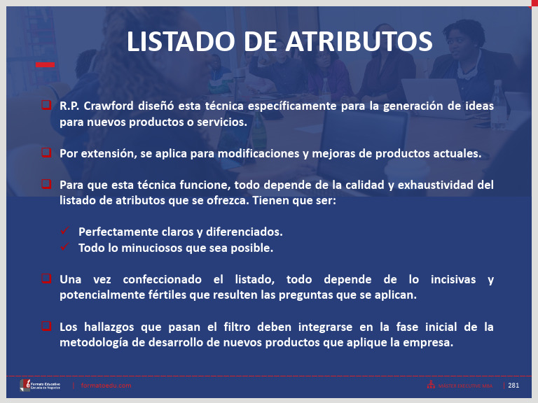 Listado de Atributos - 281 | PDF
