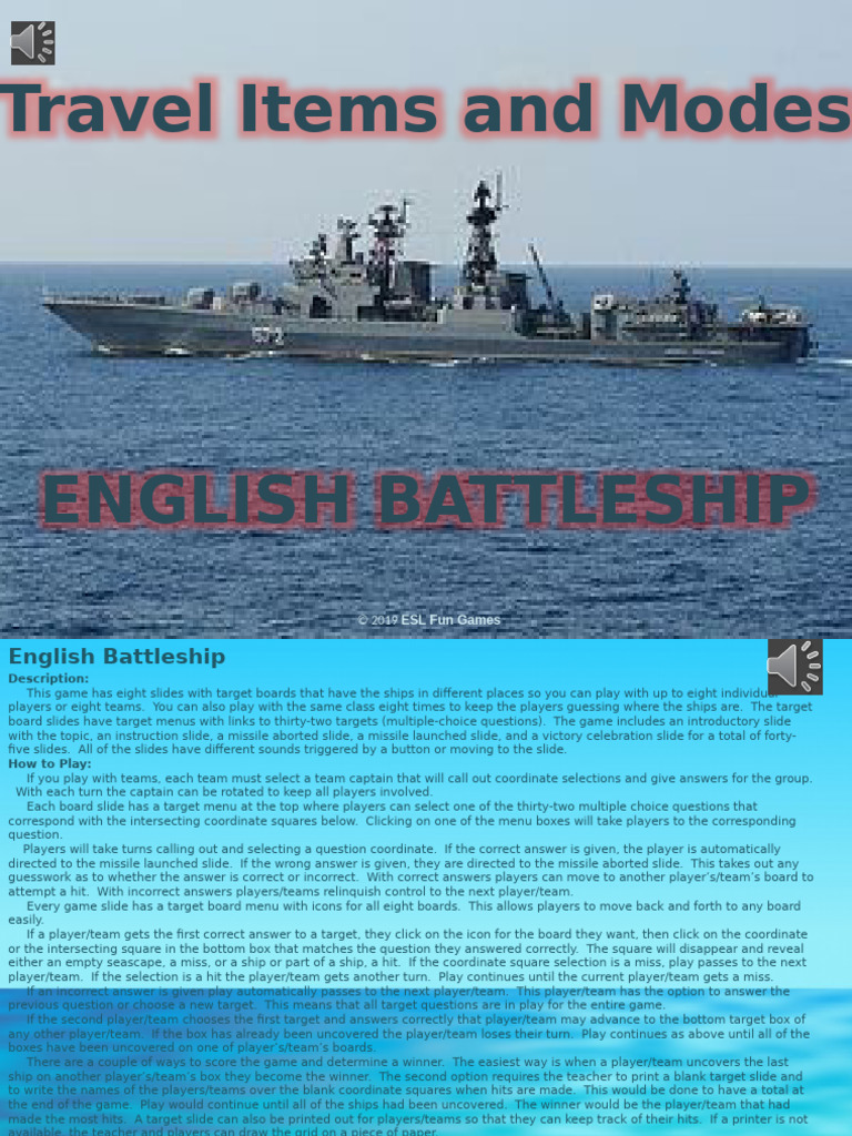 Template Battleship | PDF | Multiple Choice